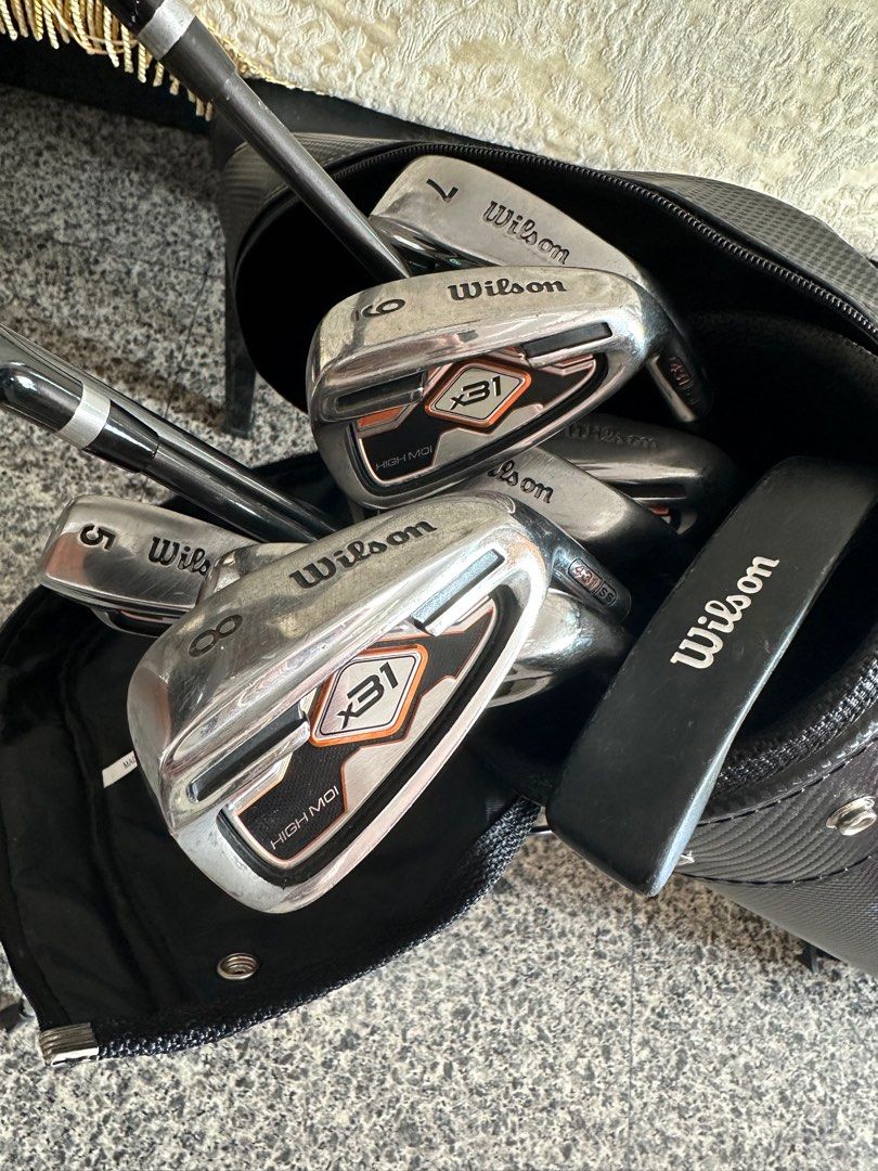Wilson x31 Full Golf Club Set, Sports Equipment, Sports & Games, Golf ...