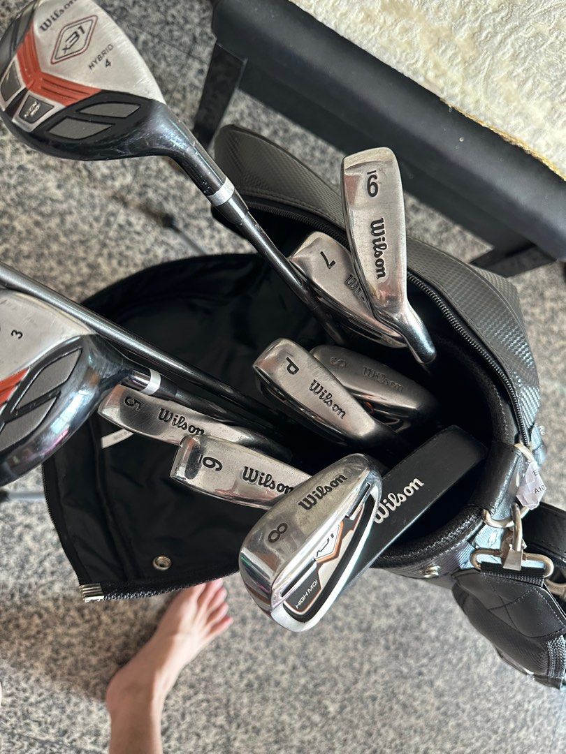 Wilson x31 Full Golf Club Set, Sports Equipment, Sports & Games, Golf ...