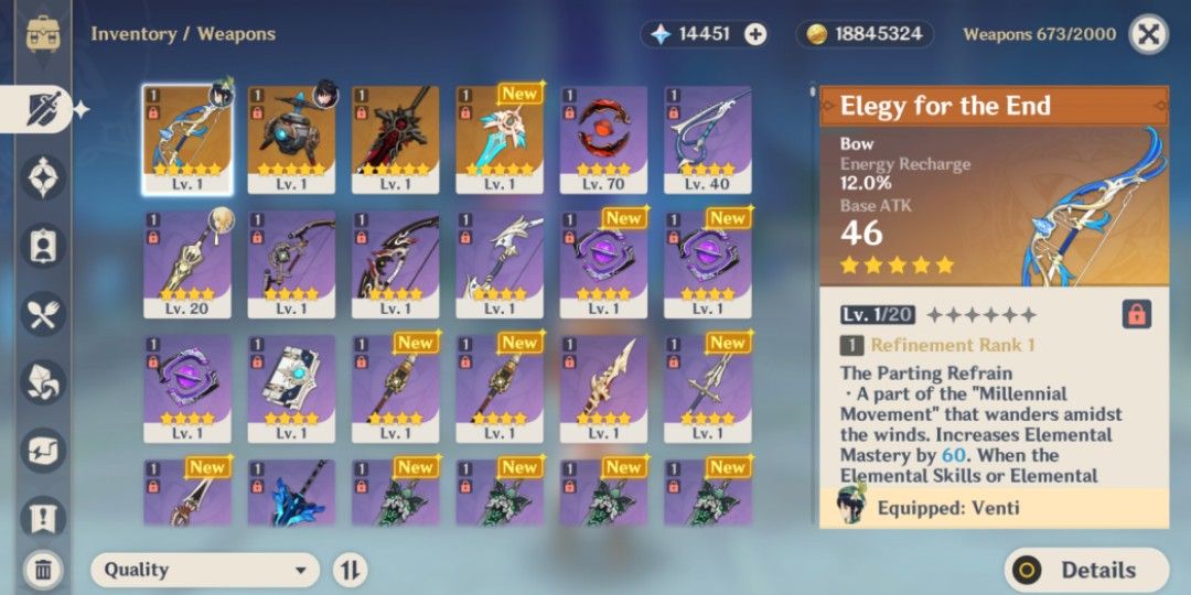 Wriothesley + Venti + BOTH BIS Weapon ! Genshin Impact Account, Video ...