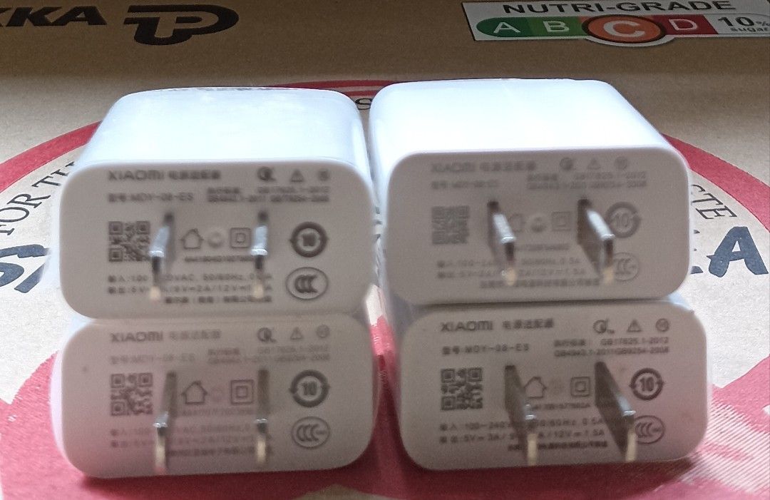 Xiaomi USB Android Phone 2 Pins Head Charging Plug (S$0.20/Plug ...