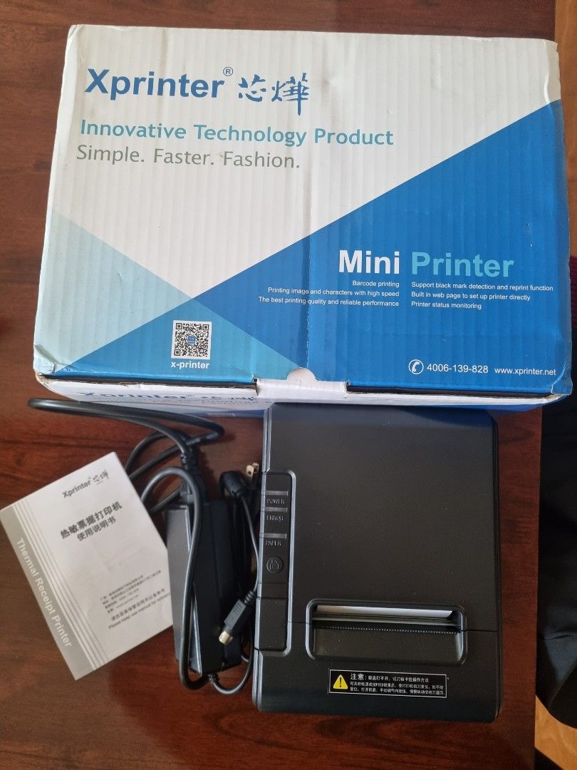 Xprinter XP-Q200 Thermal Printer, Computers & Tech, Printers, Scanners ...