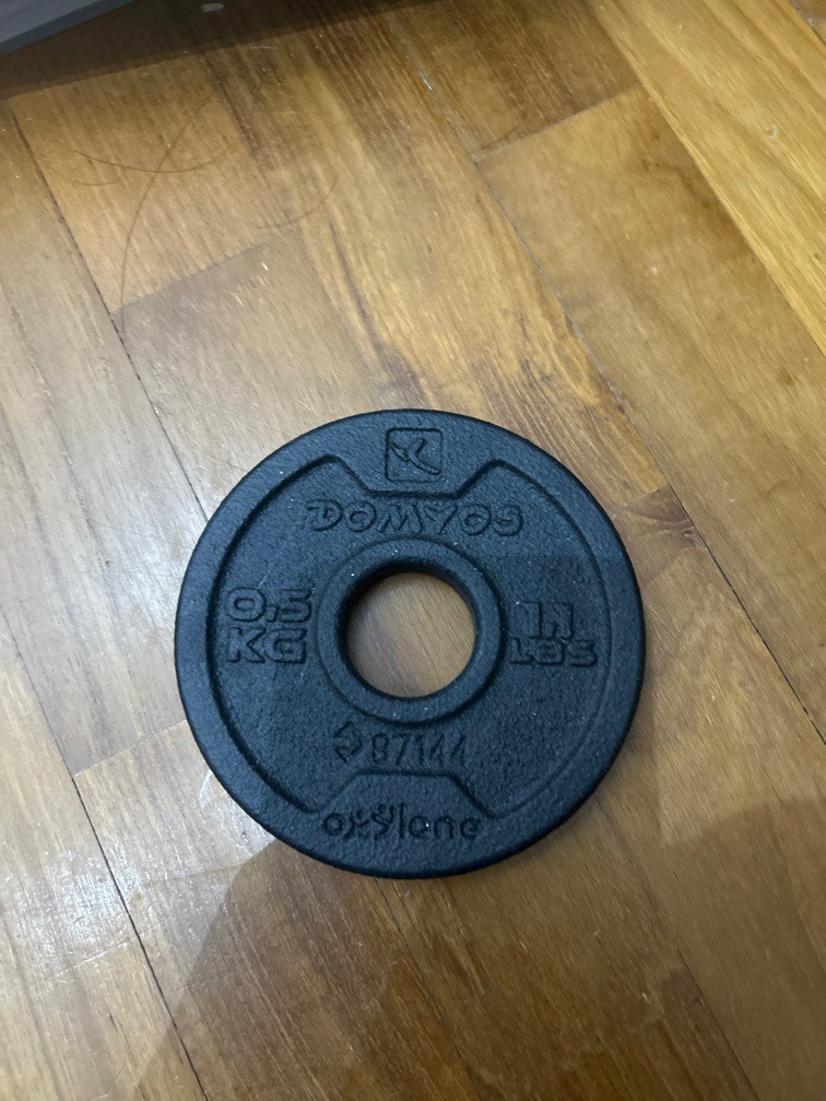 0.5 kg weights, Sports Equipment, Exercise & Fitness, Weights ...