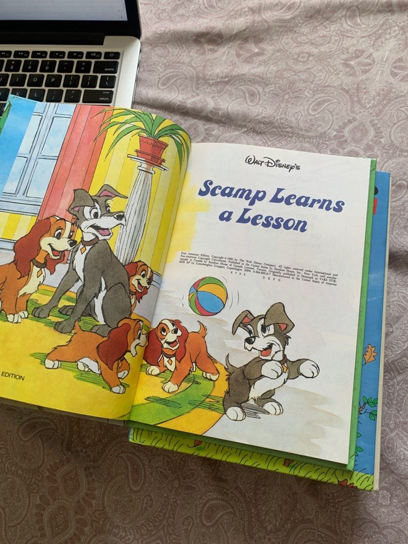 1982 Scamp Learns a Lesson, Hobbies & Toys, Books & Magazines, Children ...