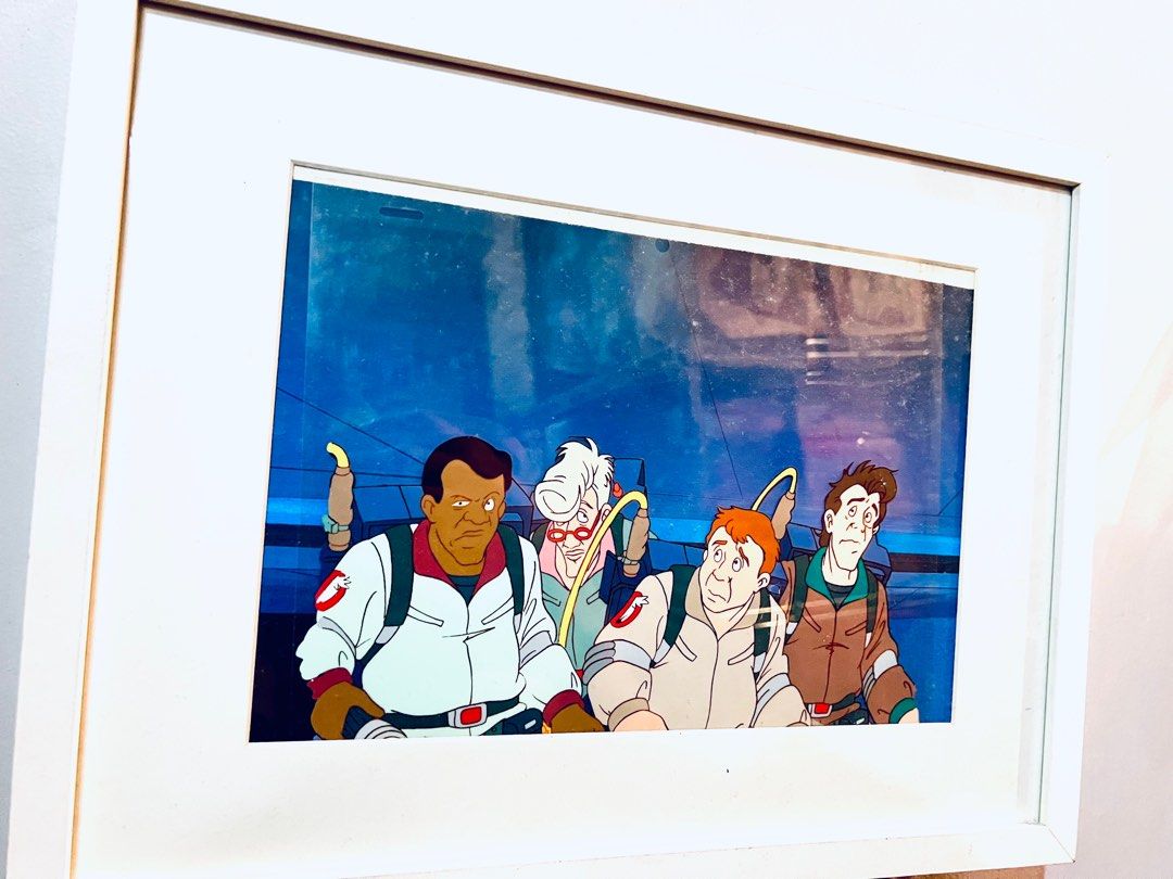 1986 Ghostbusters Full team cartoon animation production artwork ...