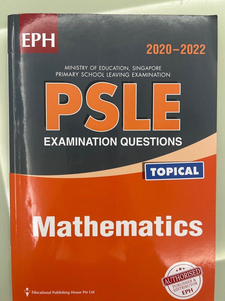2020 to 2022 Mathematics- PSLE Examination Questions, Hobbies & Toys ...