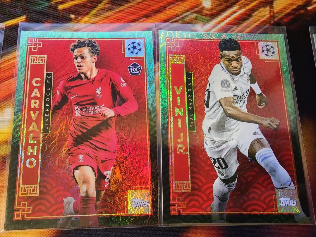 2022-23 Topps Jade UEFA Club Competitions Chinese New Year Full Card ...