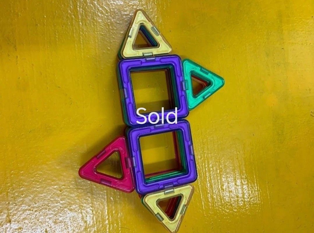 24 pcs magnetic puzzle/ brick/ block/ lego etc RM 10 each ONLY, Hobbies ...