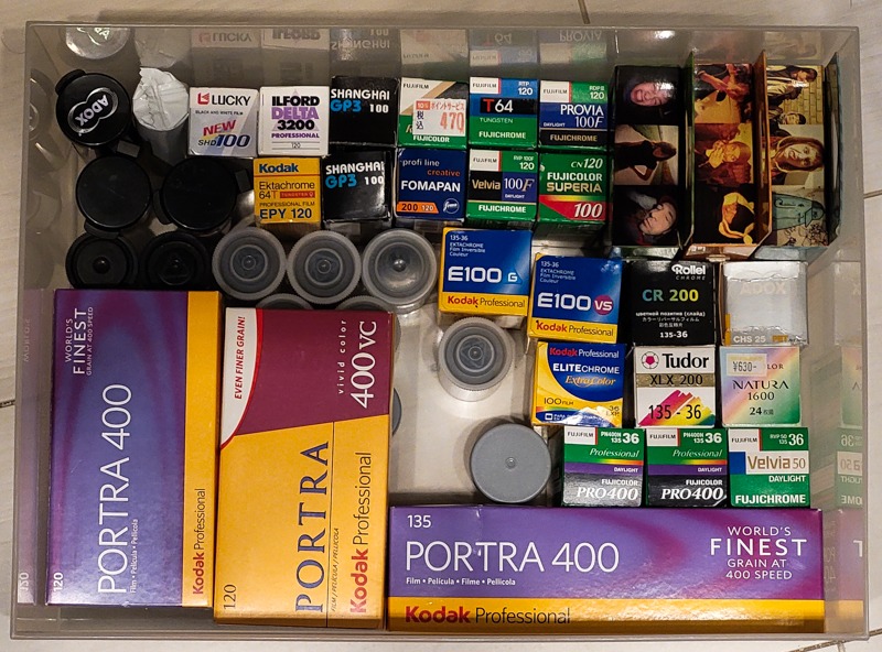 出售: 120 和 135 菲林 (film) – Fujifilm, Kodak, Adox, Agfacolor, Fomapan ...