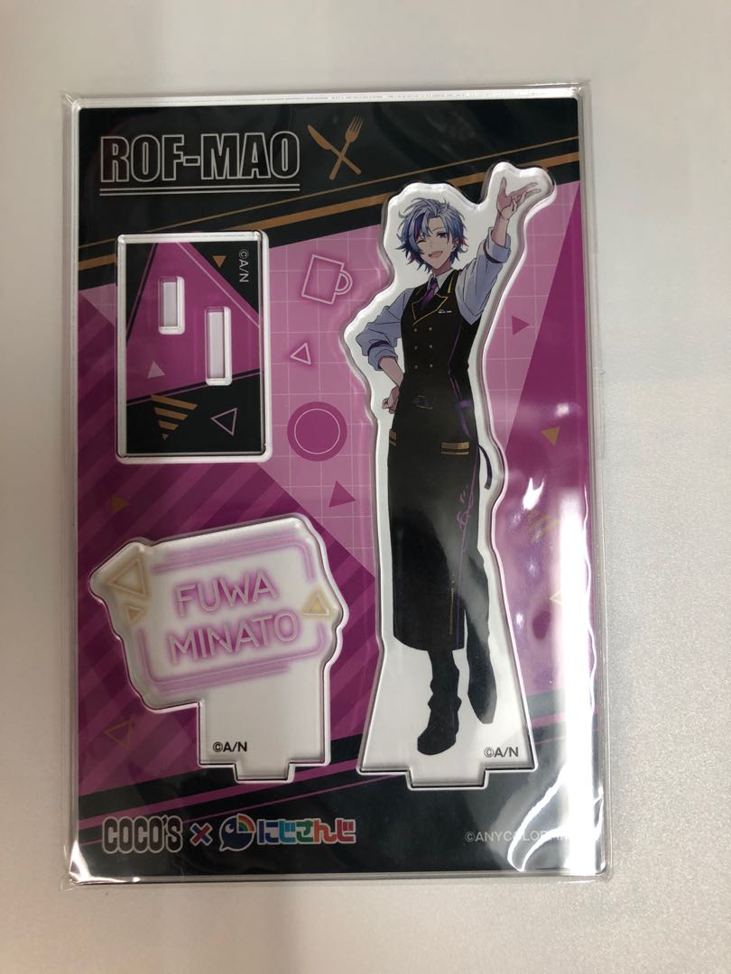 不破湊 彩虹社 立牌 全新 Nijisanji ROF-MAO, 興趣及遊戲, 收藏品及紀念品, 日本明星 - Carousell