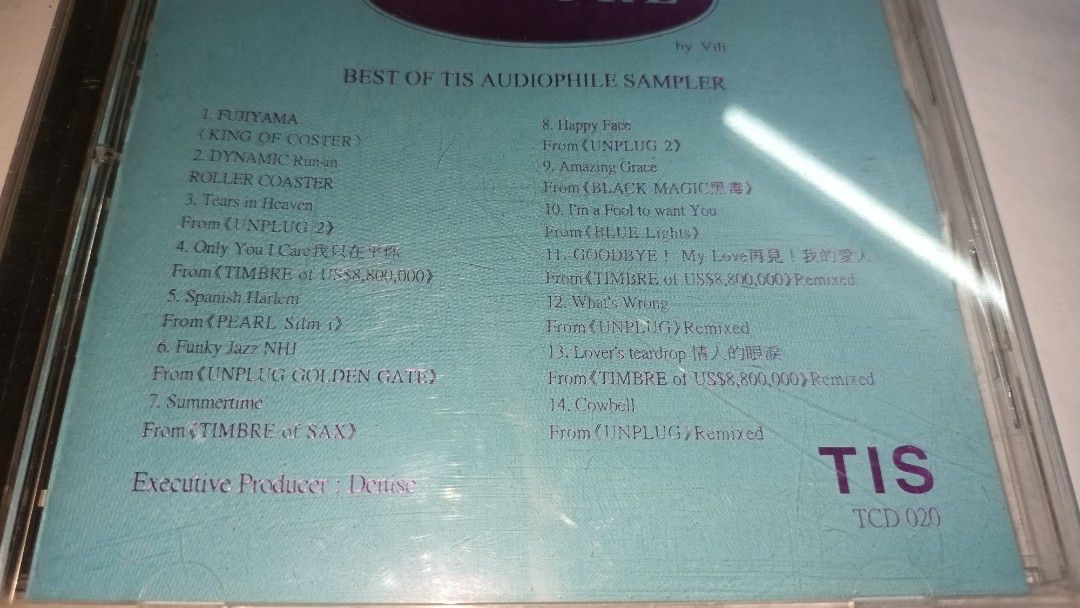 發燒天碟 VILI & DENISE Best of TIS Audiophile Sampler ENCORE 金碟版 GOLD ...