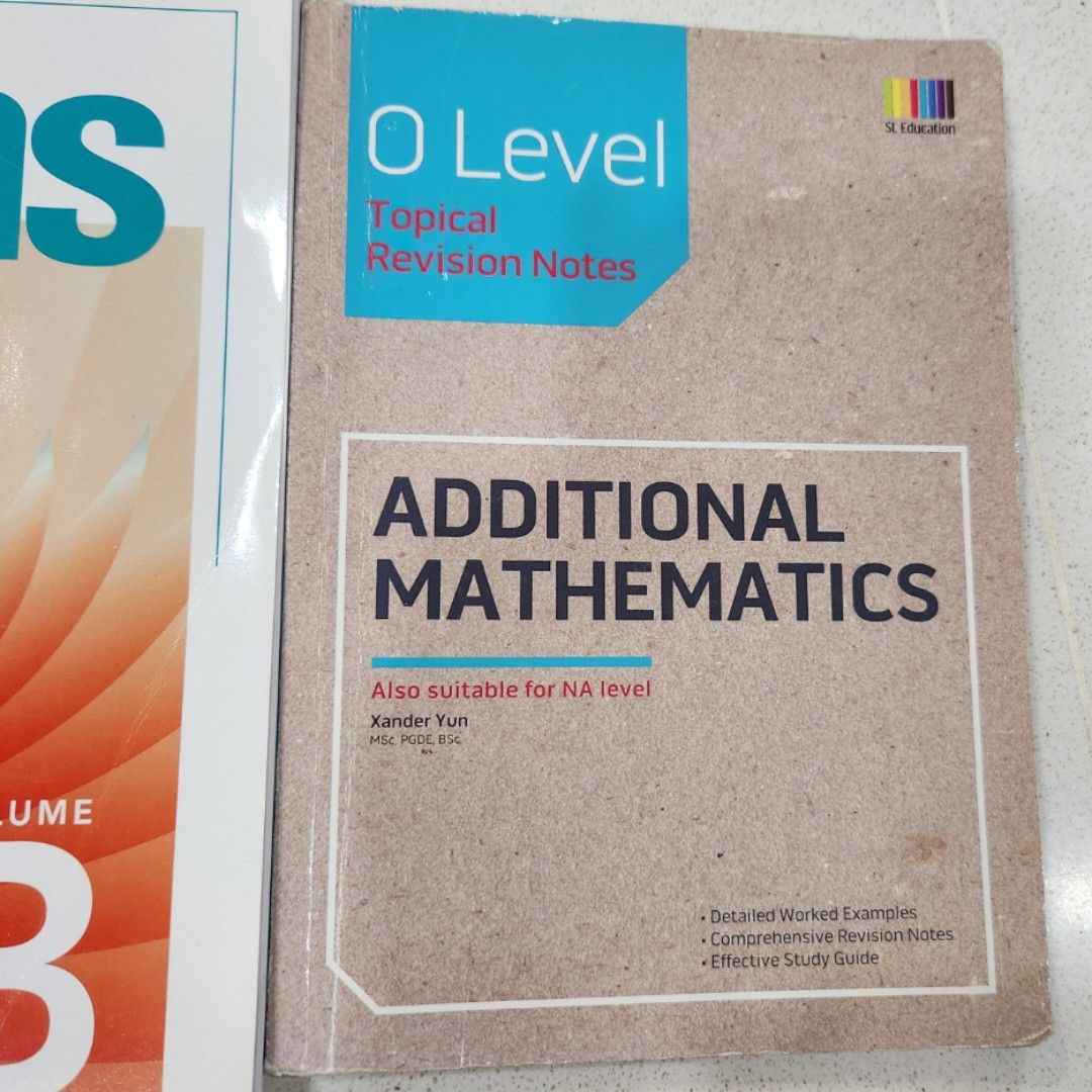 Additional Maths 360 textbooks Vol A and B, Hobbies & Toys, Books ...