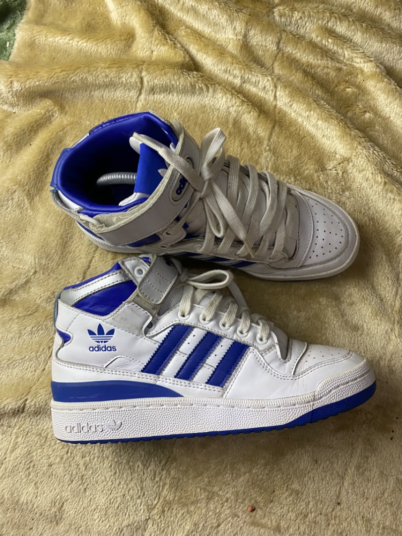 Adidas forum high, Men's Fashion, Footwear, Sneakers on Carousell