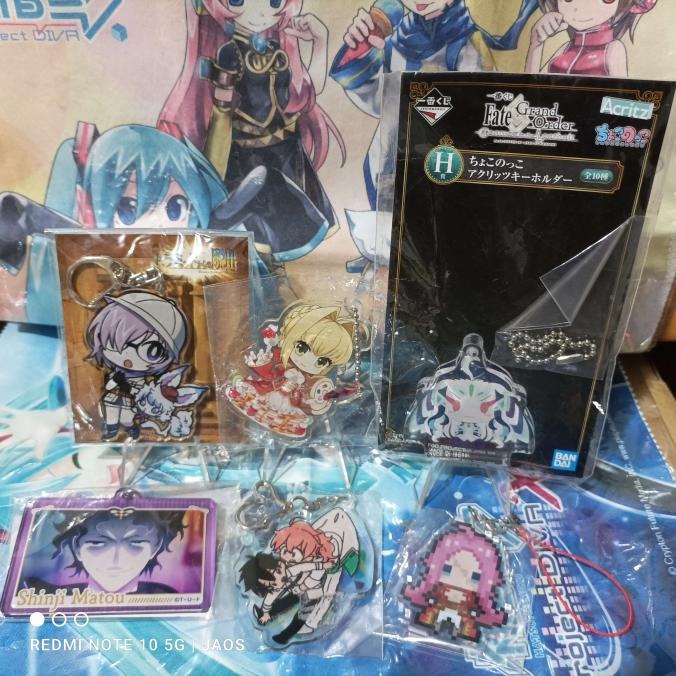Anime Fate Stay Night Fate Zero Fate Grand Order FGO Assorted Metal ...