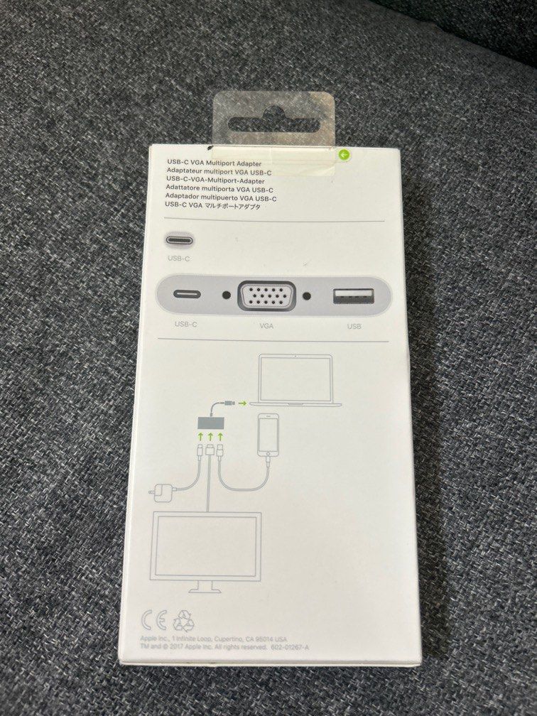 Apple Adapter USB-C to VGA Multiport Adaptor, Computers & Tech, Parts ...
