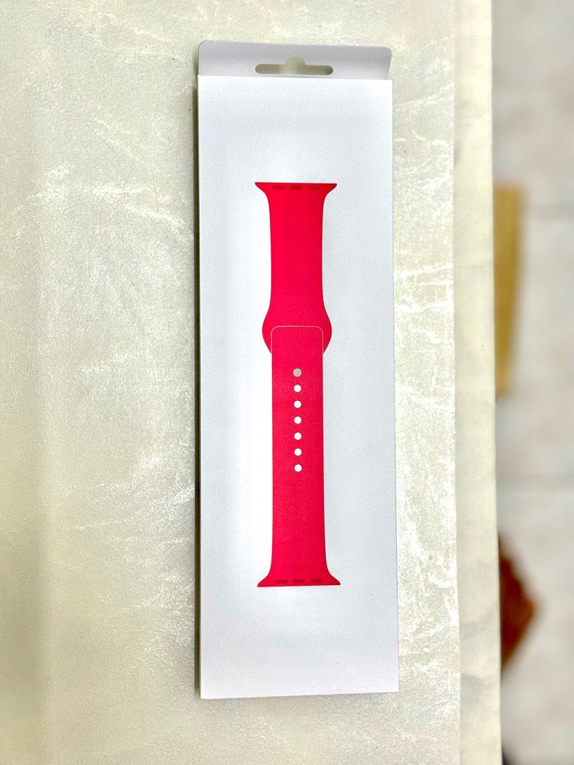 Apple Watch Sport Band (Product Red), Mobile Phones & Gadgets, Mobile ...
