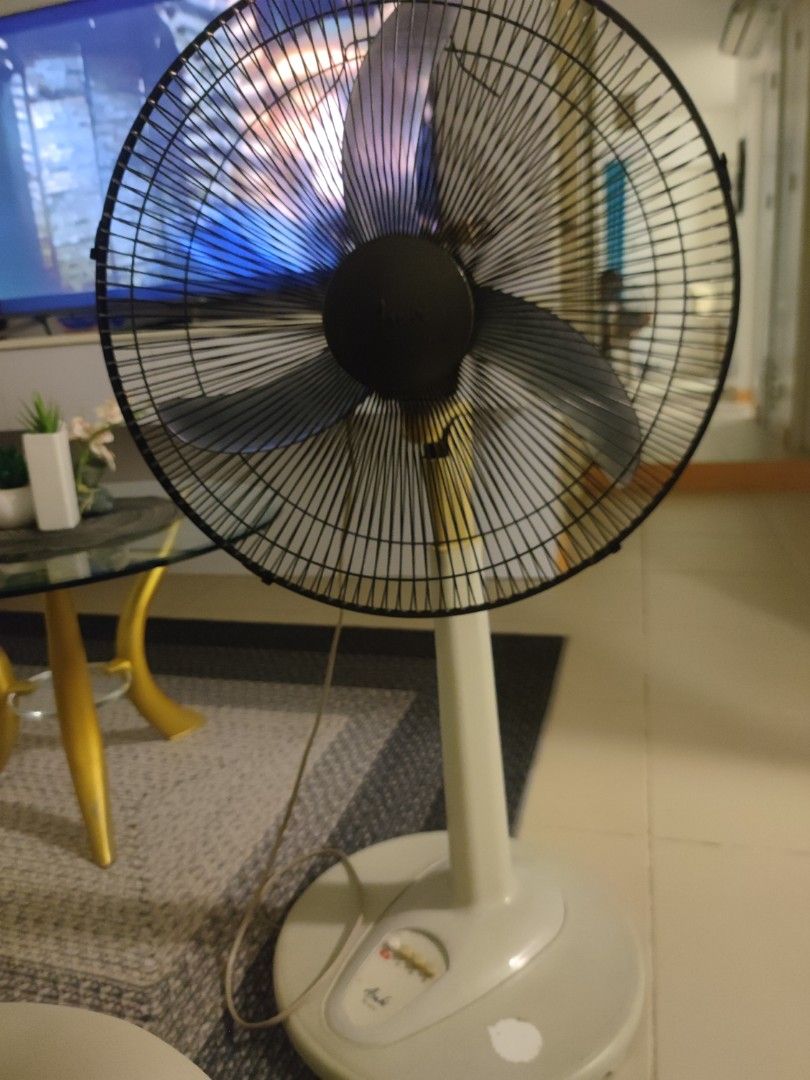 Asahi Fan XO-8012 Xtra Ordinaire Dual Fan 18 inch, Furniture & Home ...