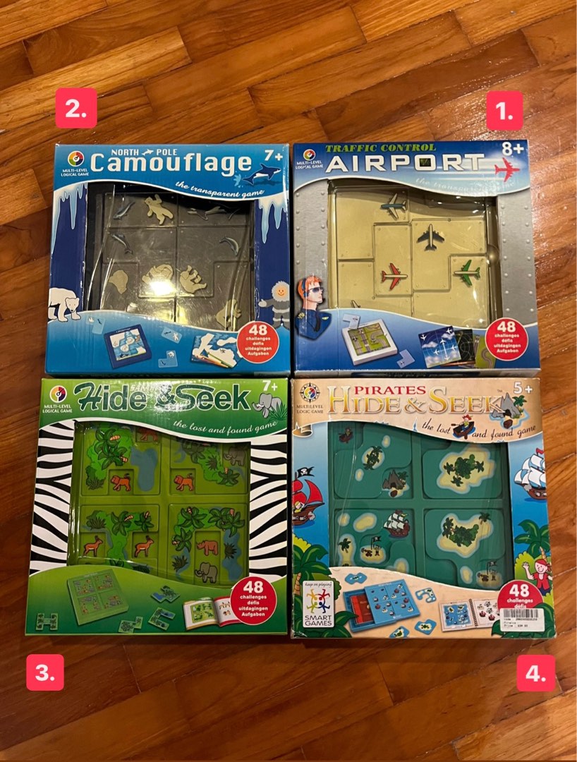 Brain Puzzles (x4), Hobbies & Toys, Toys & Games on Carousell
