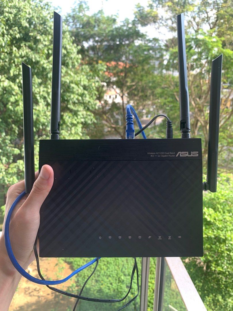 ASUS Router RT-AC1200G+ 5G, Computers & Tech, Parts & Accessories ...
