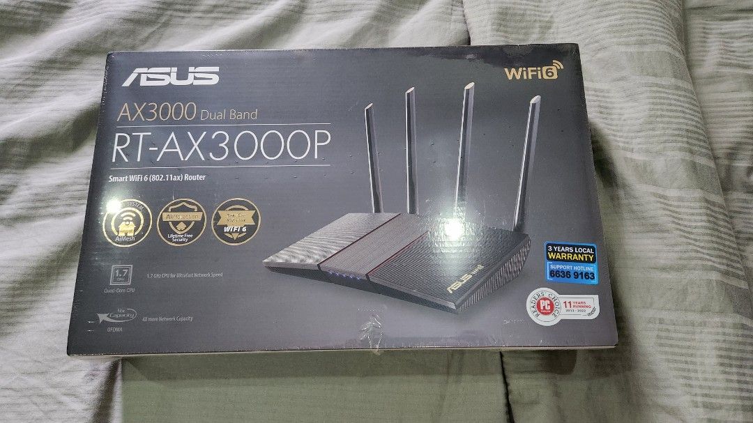 Asus RT-AX3000P, Computers & Tech, Parts & Accessories, Networking on Carousell