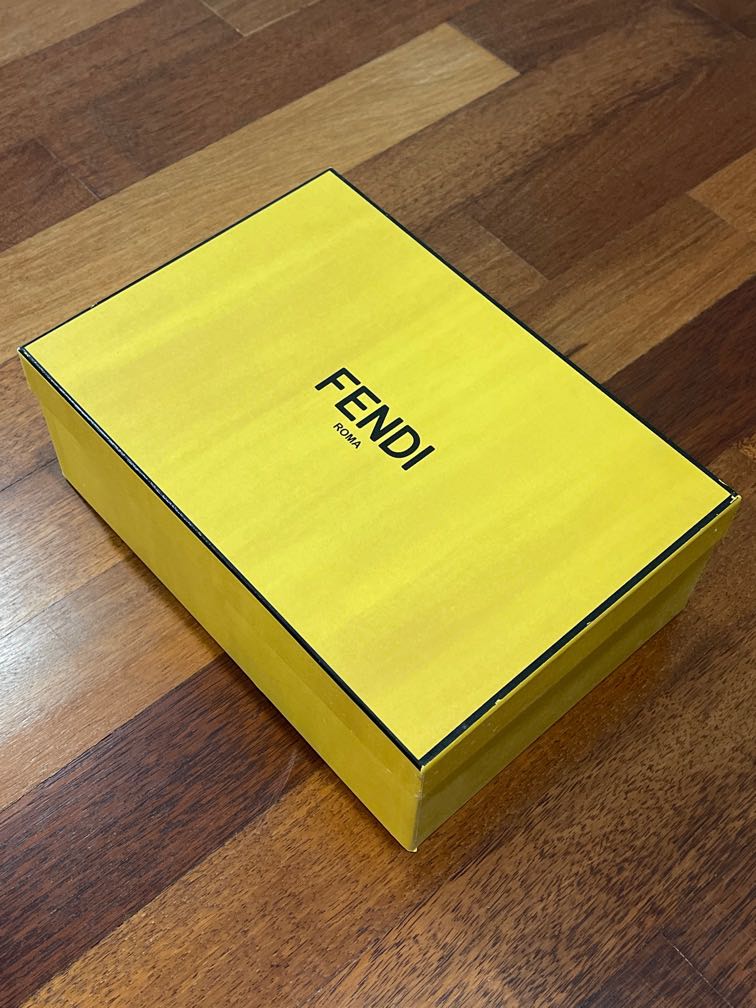 Authentic Fendi box, Furniture & Home Living, Home Improvement ...