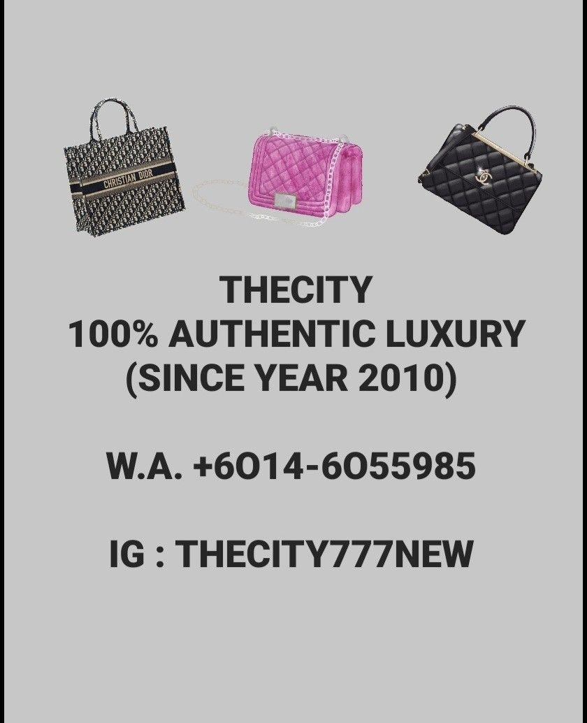 AUTHENTIC VINTAGE OLD CHANEL COCO HANDLE TOTE SET - WITH AUTH CARD ...