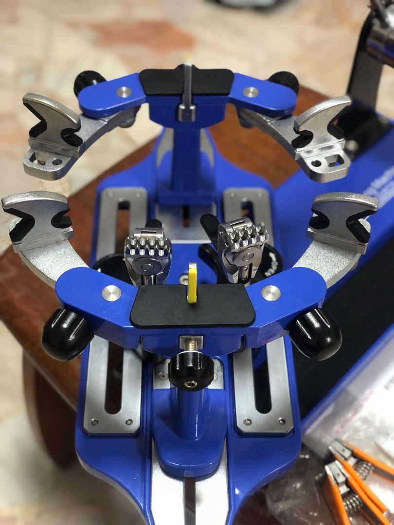 Badminton Tennis Stringing Machine Yonex Lining Victor Portable Drop ...