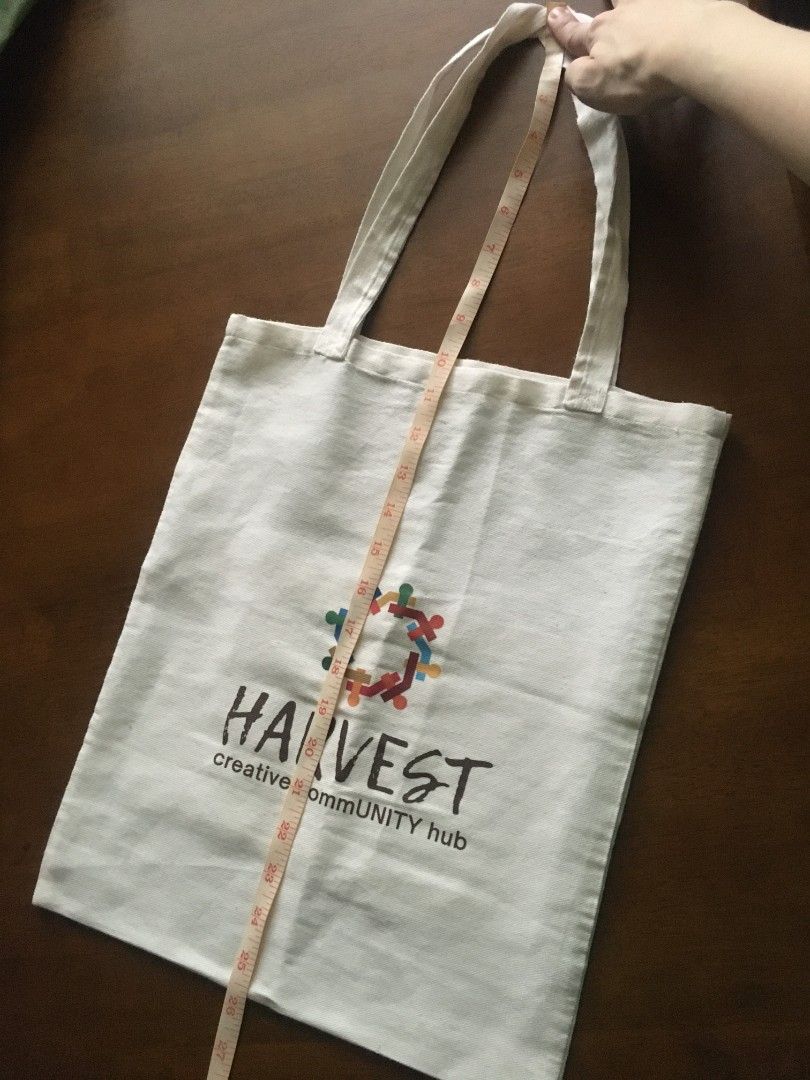 Baguio harvest creative community hub bayo canvas tote eco reusable bag ...