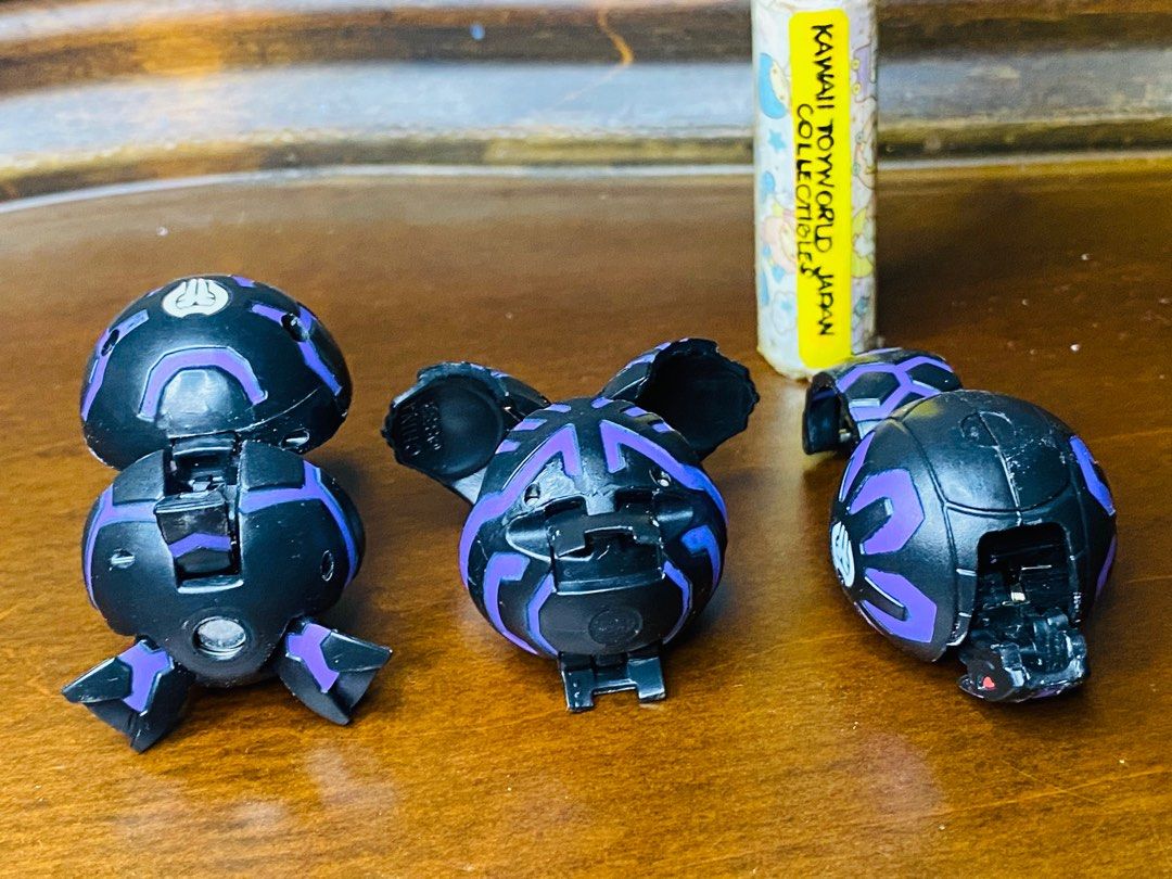 Bakugan Black Darkus Battle Brawler Set 600 (if per piece - 250 ...