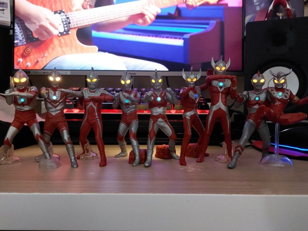 Bandai Gashapon Ultimate Luminous Ultraman- Showa Era, Hobbies & Toys ...