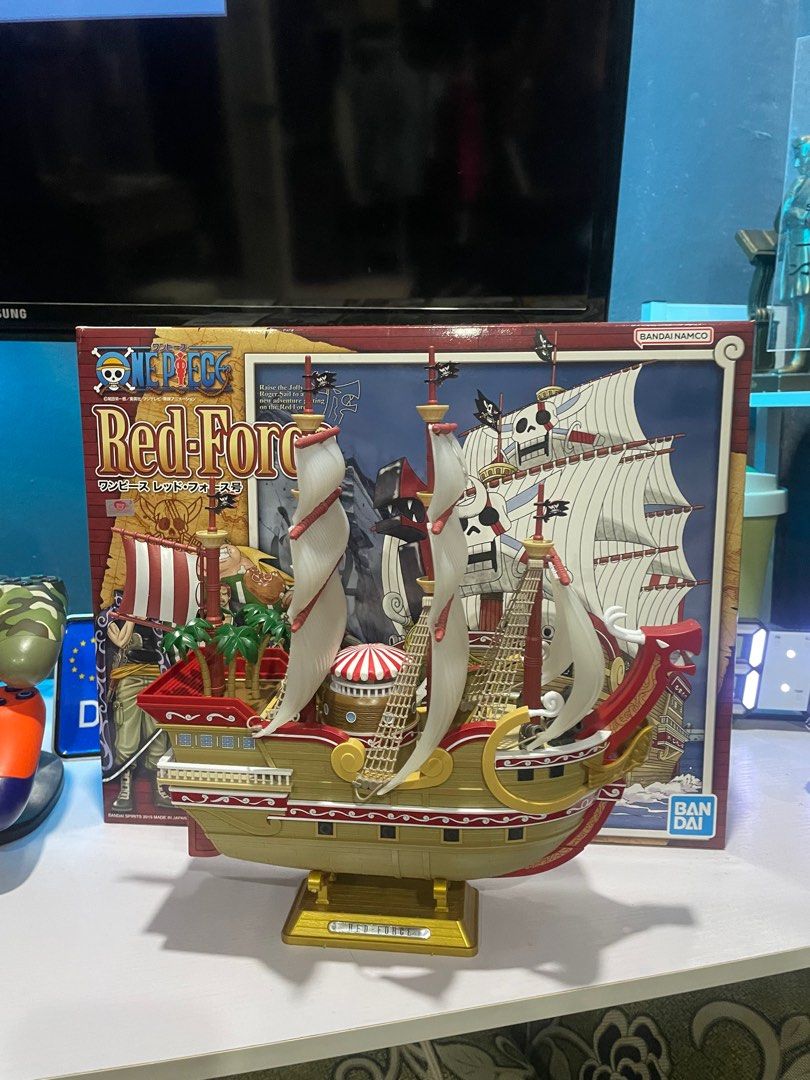 Bandai Red Force Ship, Hobbies & Toys, Toys & Games on Carousell