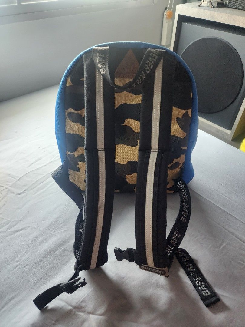 Bape outdoor backpack, Men's Fashion, Bags, Backpacks on Carousell