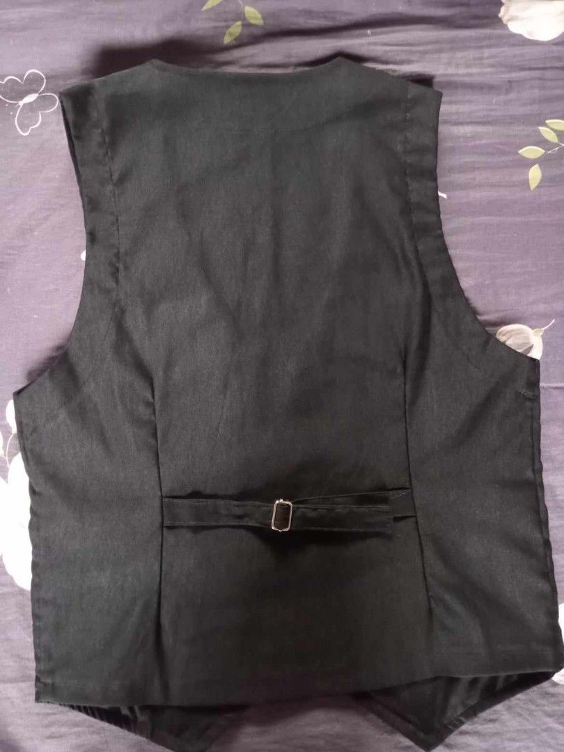 Bartender/Waiter Uniform Vest, Men's Fashion, Tops & Sets, Vests on ...