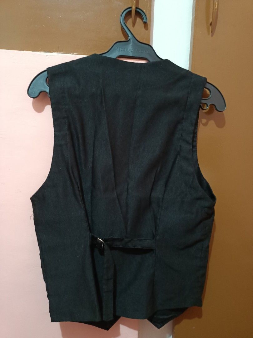 Bartender/Waiter Uniform Vest, Men's Fashion, Tops & Sets, Vests on ...