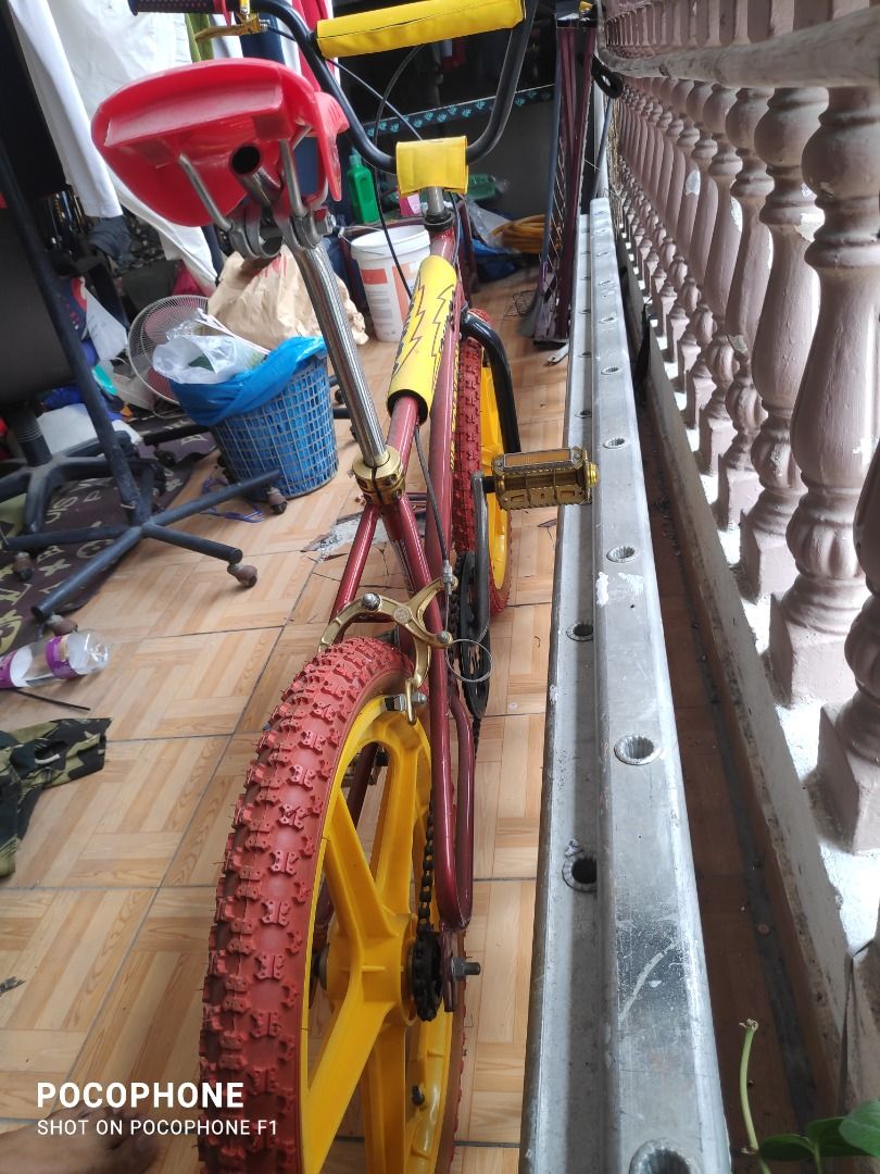 Basikal BMX Johnson oyama 80s, Sports Equipment, Bicycles & Parts ...