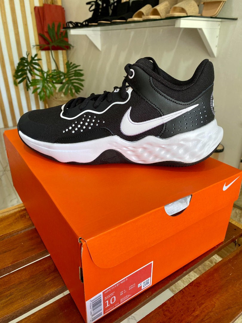 Basketball Shoes Nike Fly.By Mid 3 Size US10, Men's Fashion, Footwear ...