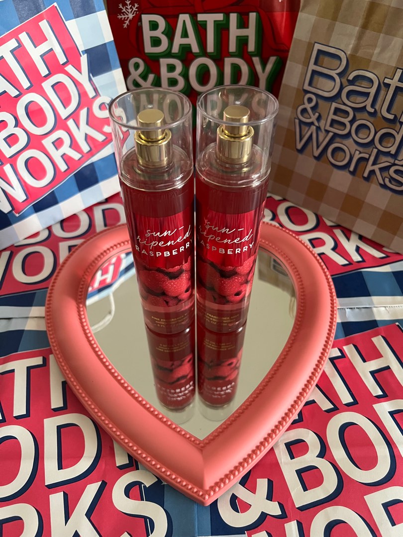 Bath & body works Sun-ripened raspberry fragrance mist, Beauty ...