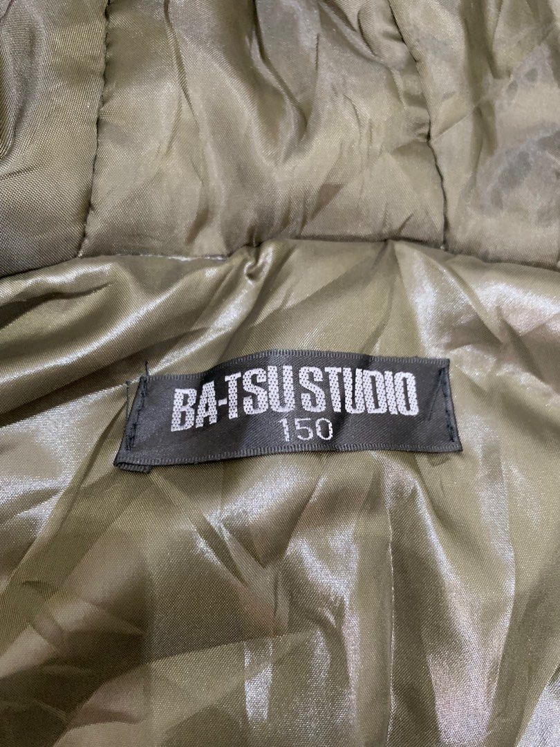 Batsu studio military smart style puffer jacket, Fesyen Pria, Pakaian ...