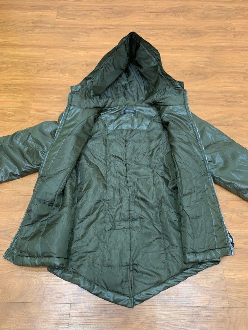 Batsu studio military smart style puffer jacket, Fesyen Pria, Pakaian ...