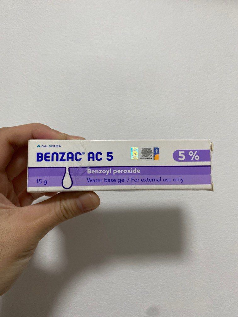Benzac Ac 5, Beauty & Personal Care, Face, Face Care on Carousell