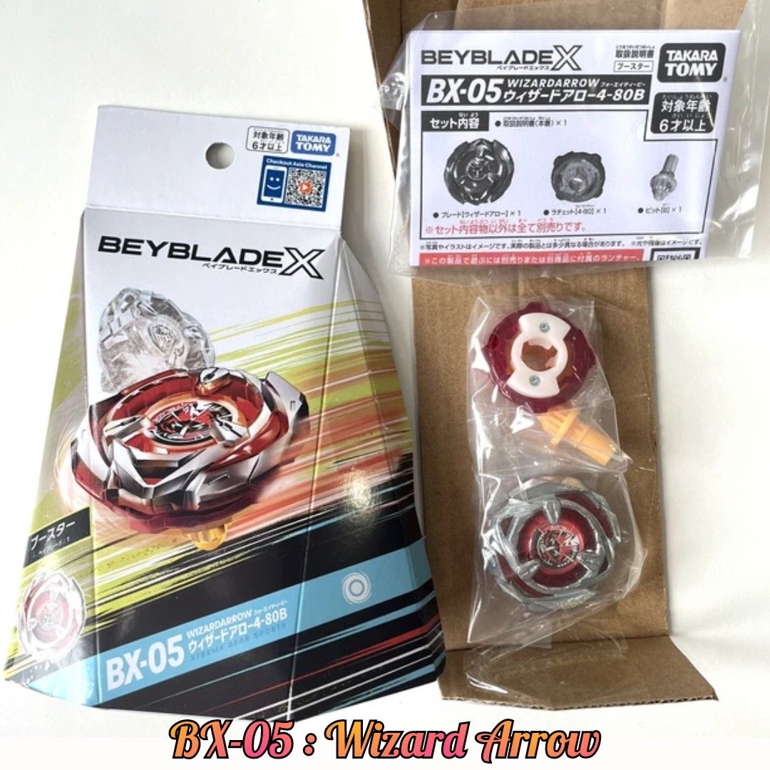 Beyblade X : BX05 Wizard Arrow BX06 Knight Shield BX13 Knight Lance ...