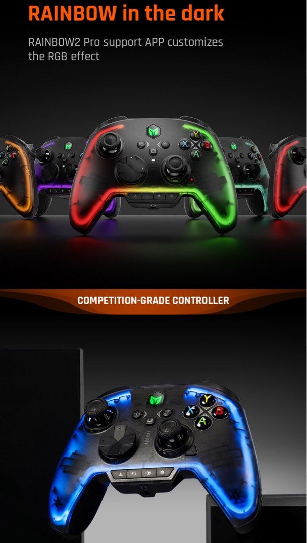 BIGBIG WON Rainbow 2 Pro Controller, Video Gaming, Gaming Accessories ...