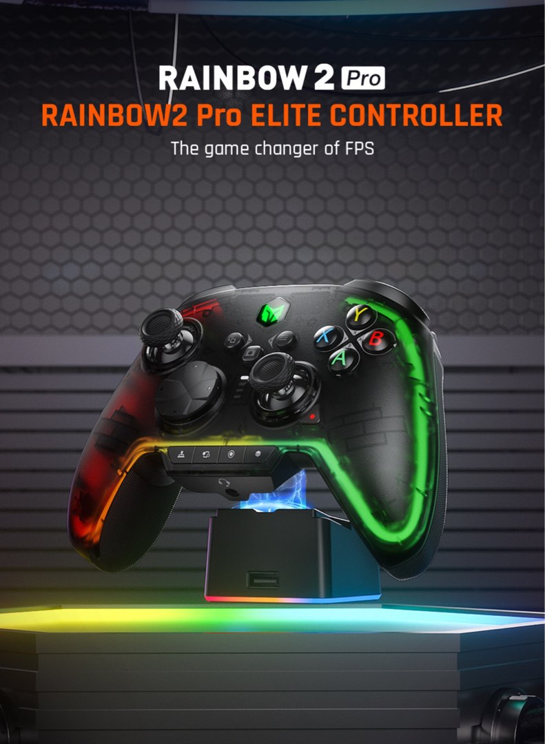 BIGBIG WON Rainbow 2 Pro Controller, Video Gaming, Gaming Accessories ...