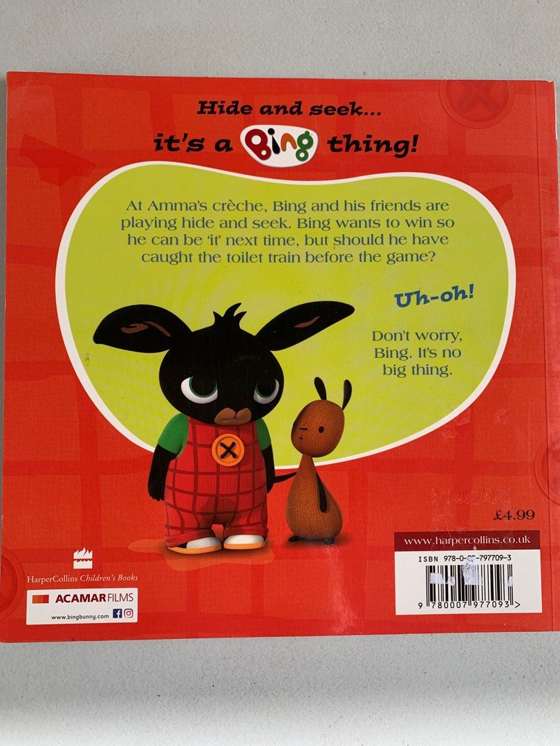 Bing story book bundle for kids, Hobbies & Toys, Books & Magazines ...