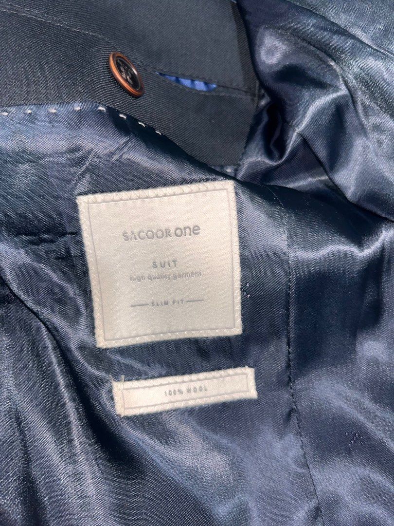 Black Blazer Black Suit Sacoor Wool, Men's Fashion, Coats, Jackets and ...