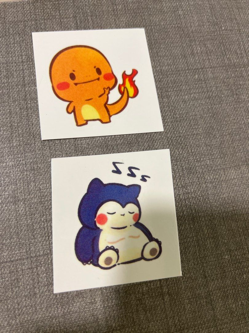 BN Pokemon temporary tattoo (cute version) pls take note: Selling individual pieces , Hobbies ...