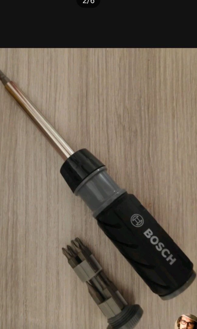 Bosch Screwdriver set, Furniture & Home Living, Home Improvement ...