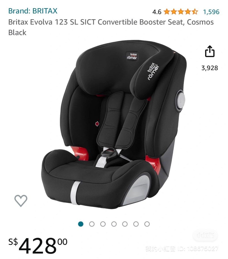 BRITAX EVOLVA 1-2-3 Car Seat, Babies & Kids, Going Out, Car Seats on Carousell