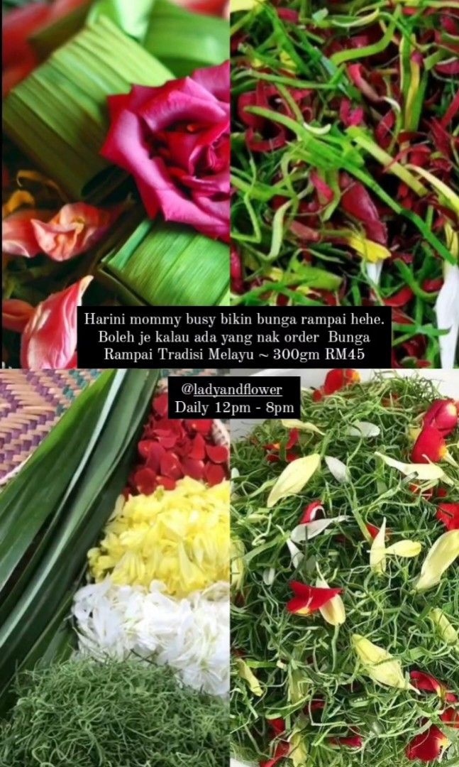NEW Bunga Rampai Tradisi Melayu (350g), Hobbies & Toys, Stationery ...