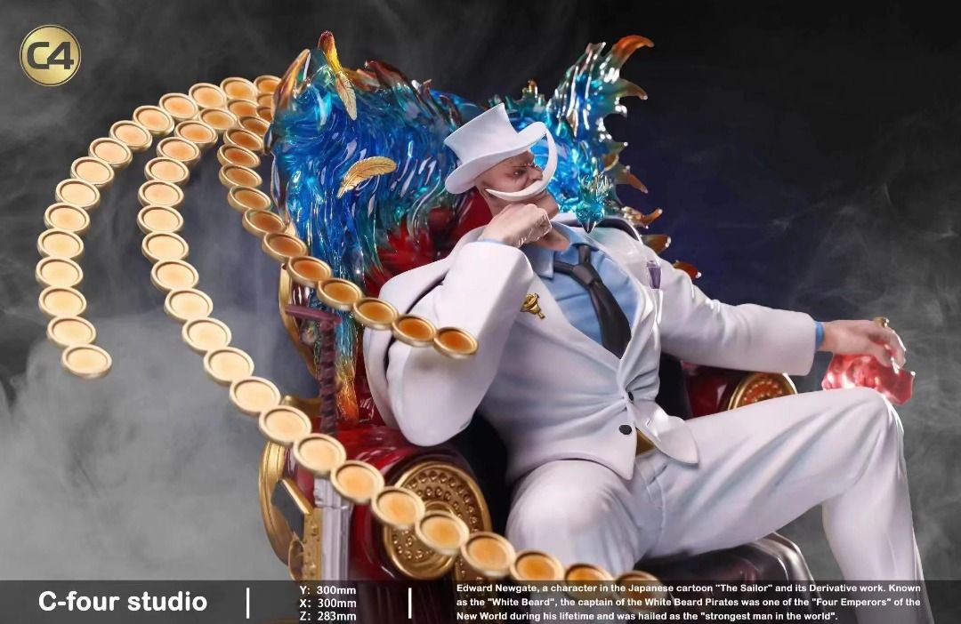 [C4 Studio] One Piece | Whitebeard Edward Newgate | Collector ...
