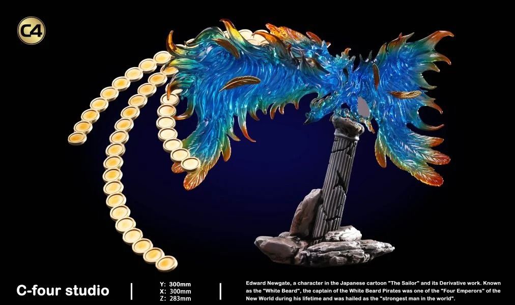 [C4 Studio] One Piece | Whitebeard Edward Newgate | Collector / Transparent Version, Hobbies ...